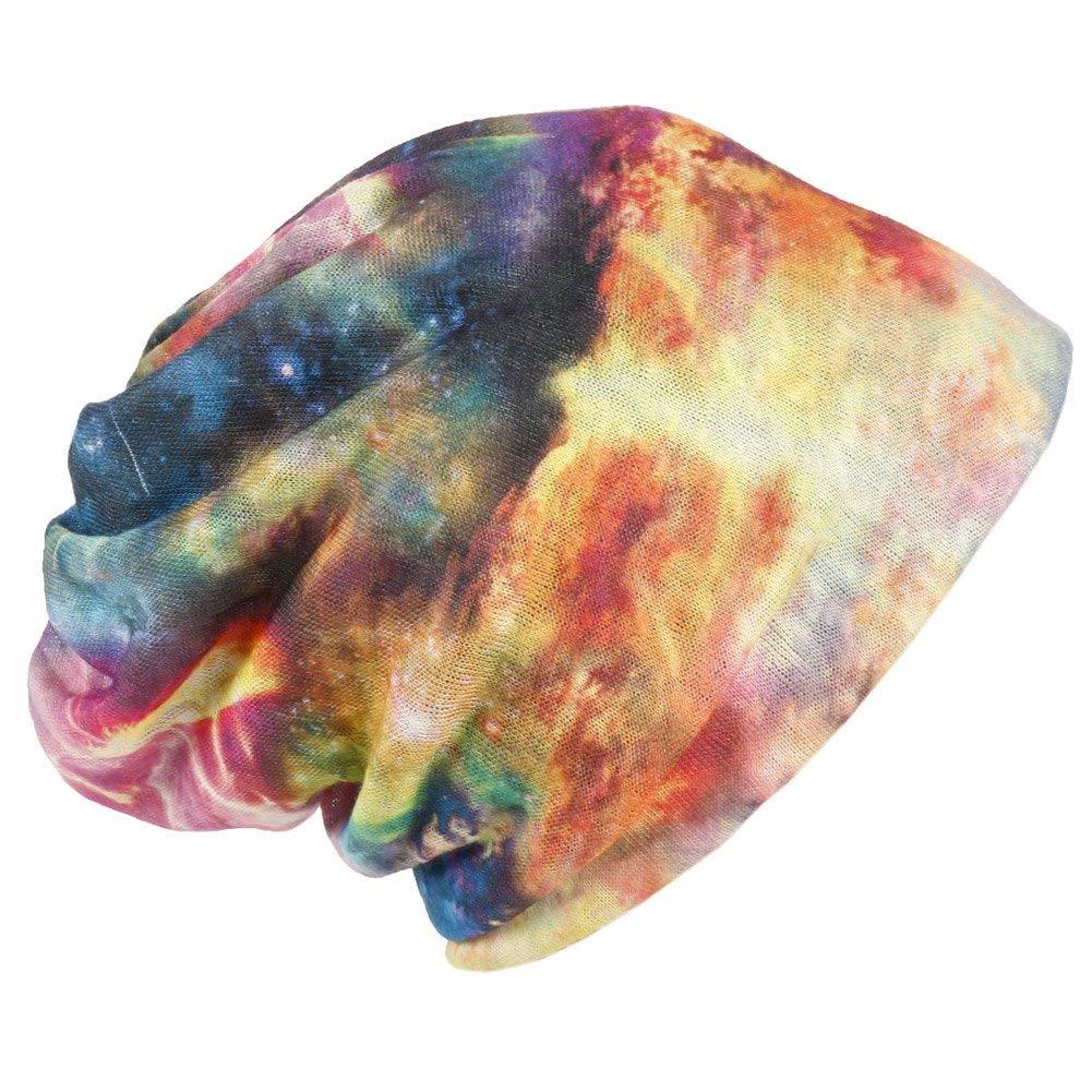 Galaxy Caps Sublimation Multifunctional Multi-Type Baggy Slouchy Beanie ...
